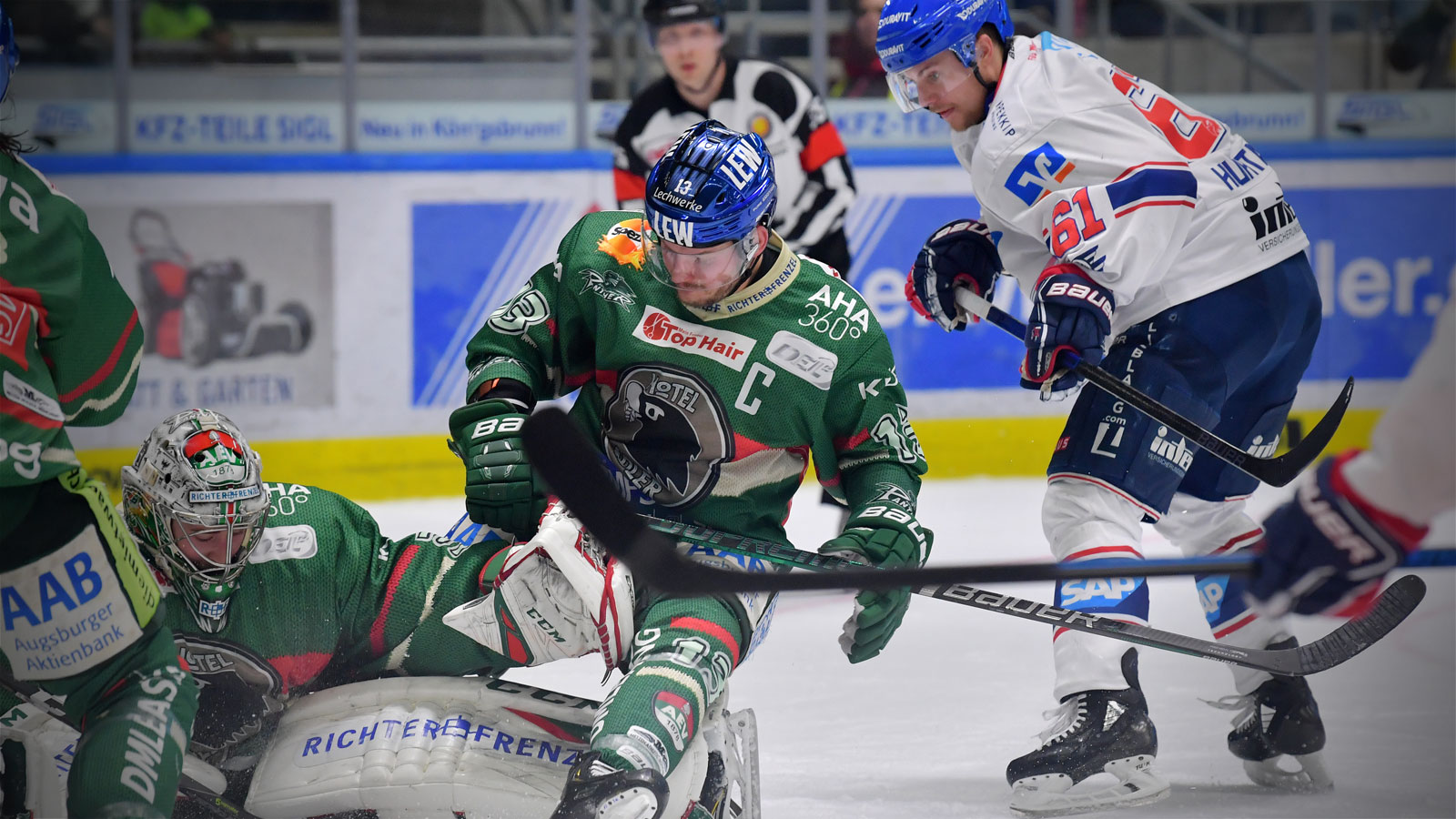Raedeke-Hattrick und Hauptrundensieg » Adler Mannheim
