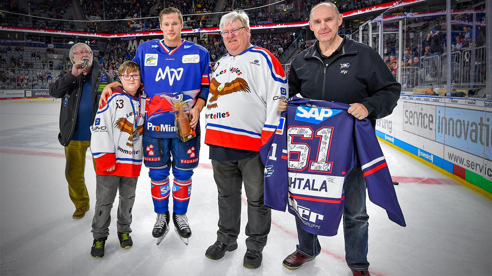 Tommi Huhtala ist Spieler des Monats November » Adler Mannheim